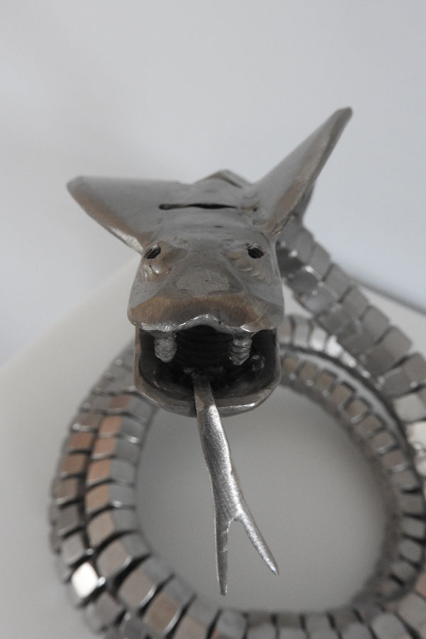 Cobra Royal Inox, Animal, Ecrous inox, Inox, Ecrous inox - Les oeuvres ...
